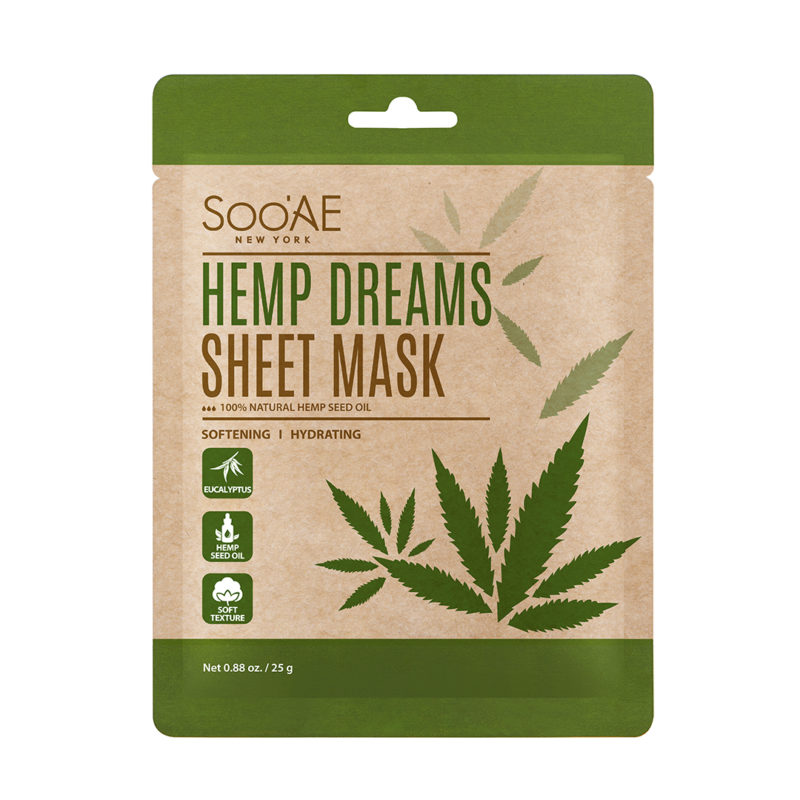 Hemp Dreams Sheet Mask - Clean & Green Beauty
