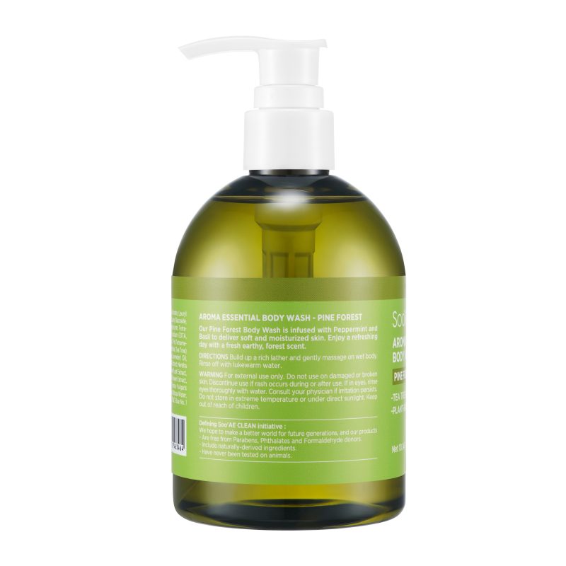 Aroma Essential Body Wash - Pine Forest - Clean & Green Beauty